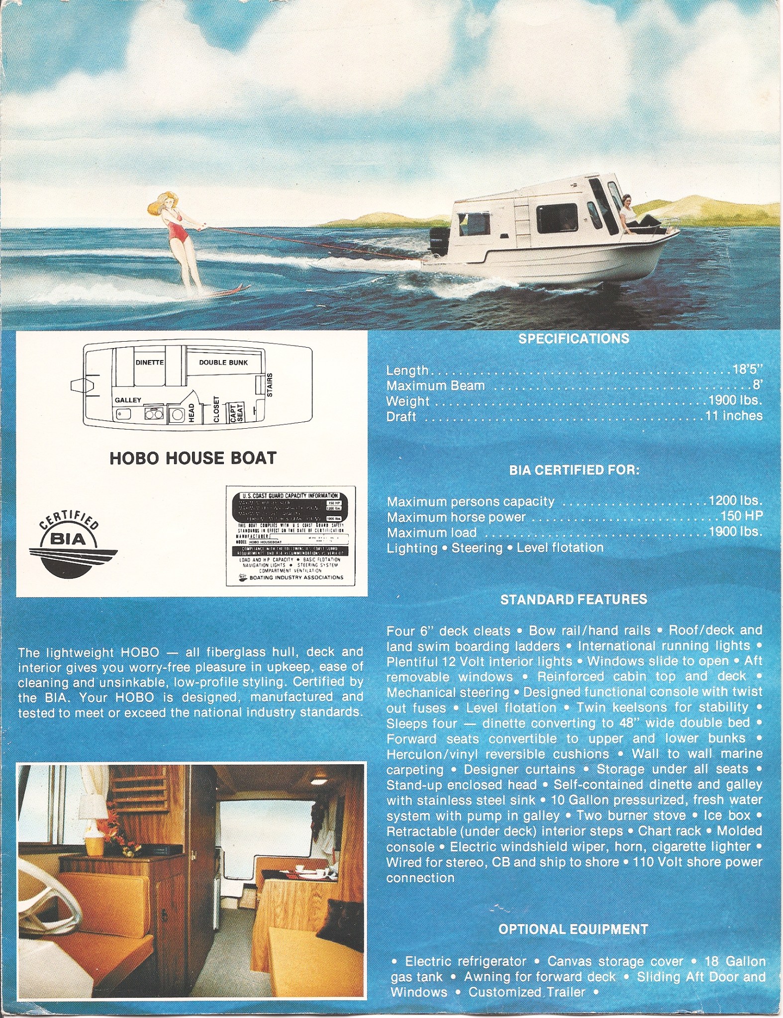 1979 Hobo Houseboat – The Pink Flamingo in